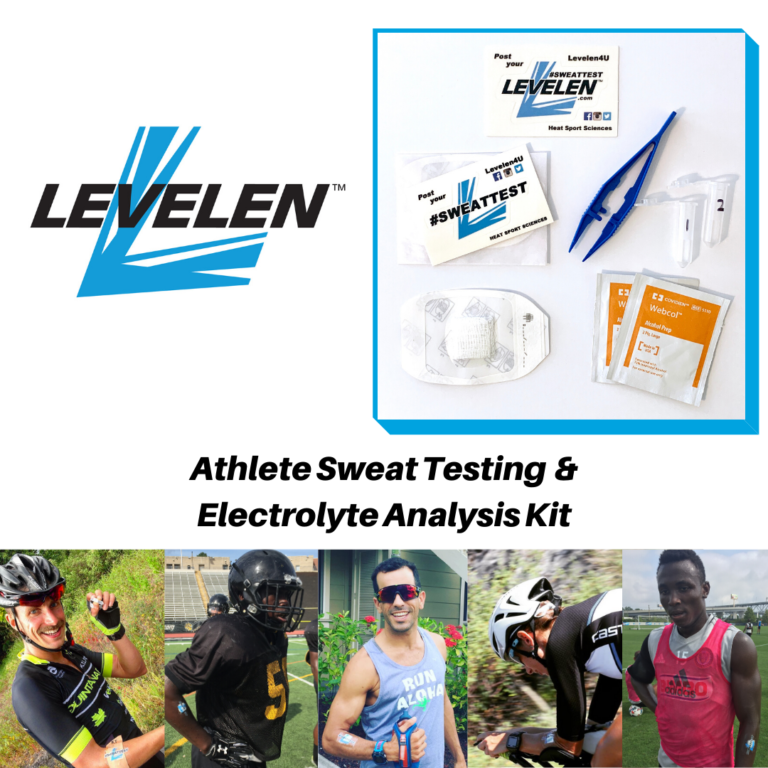 LEVELEN™ Athlete Sweat Test & Electrolyte Analysis Kit